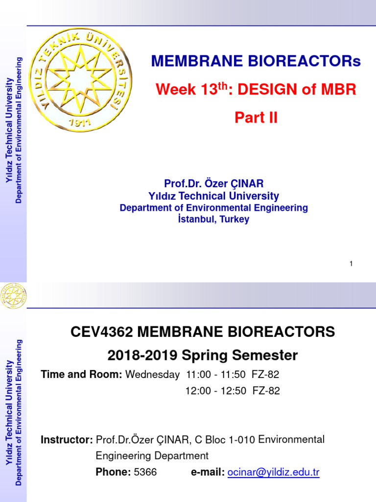 MBR Design Principles and Calculations | PDF