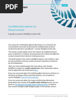 Ministerial Briefing Template | PDF | Science & Mathematics