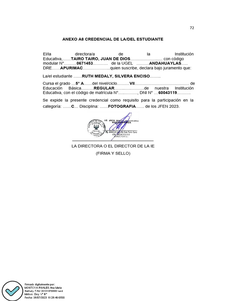 Anexos 8 | PDF | Educación primaria | Etapas educativas