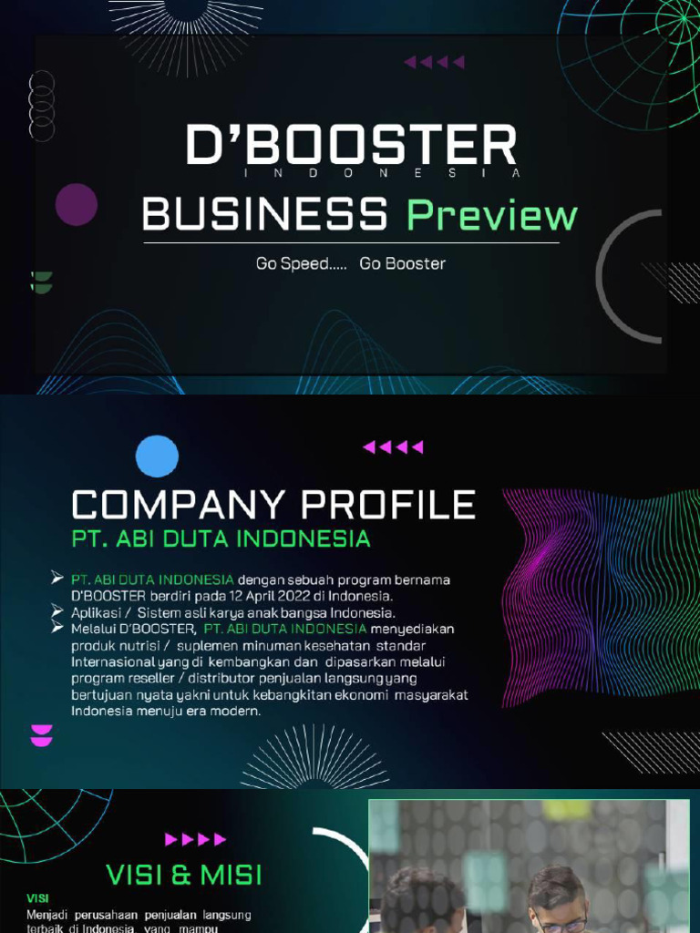 D'BOOSTER Presentation (By WaIbonk) | PDF