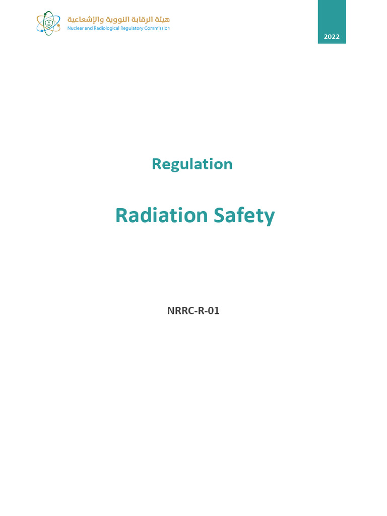 NRRC-R-01 Radiation Safety V2 | PDF | Ionizing Radiation | Radioactive ...