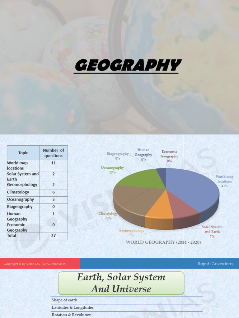 1 Geo - Earth - Solar - System - and - The - Universe | PDF | Geography ...