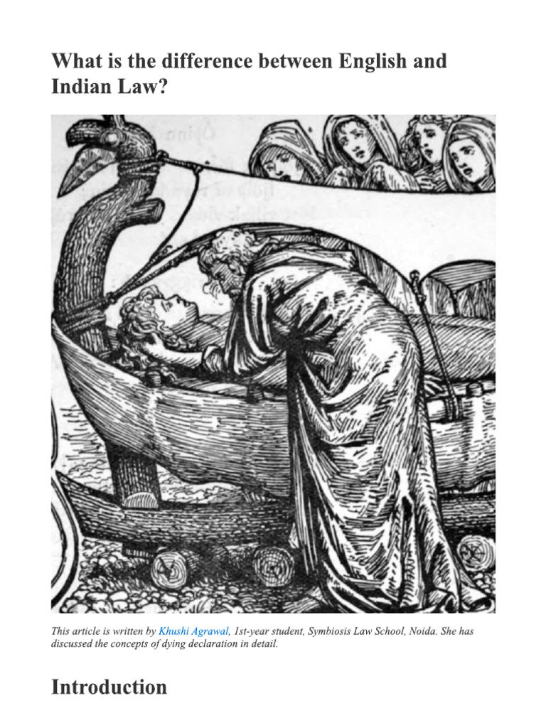 Dying Declaration | PDF