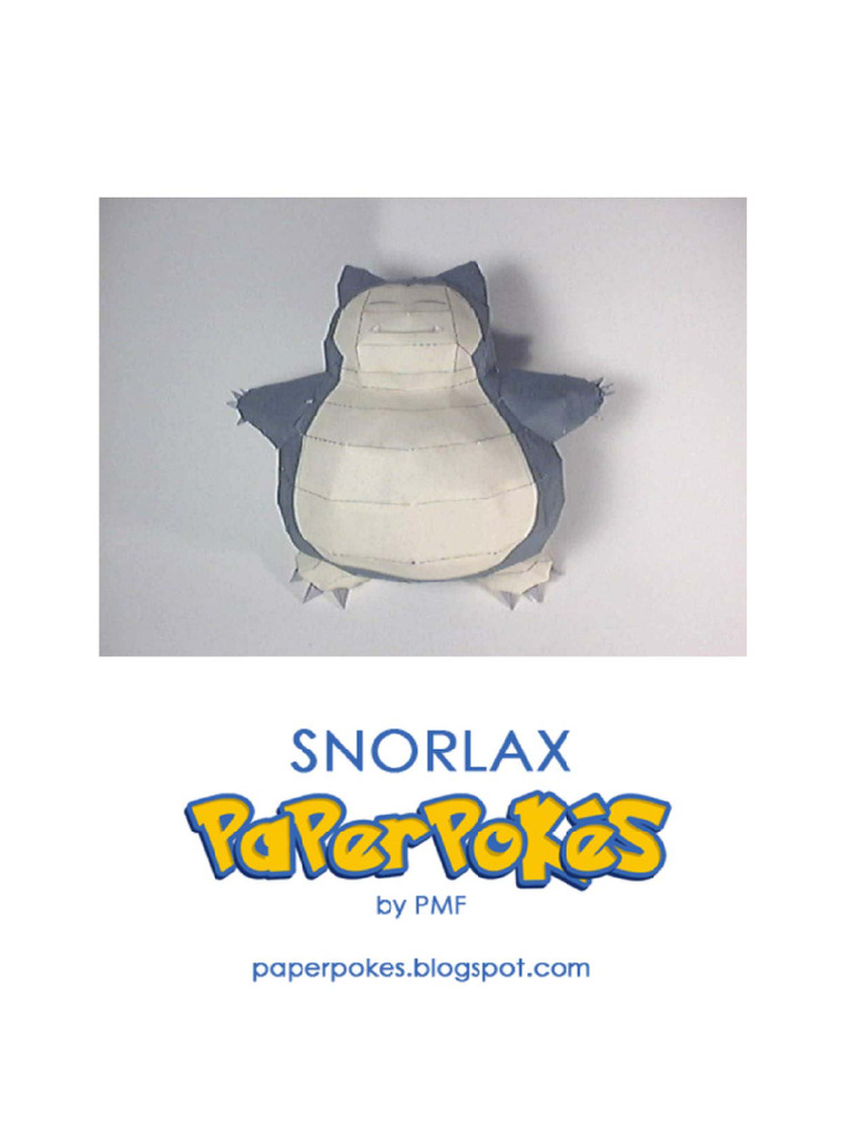 Snorlax Normal A4 Lined | PDF