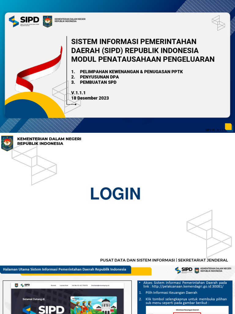 Manual Book - SIPD Republik Indonesia Modul Penatausahaan Pengeluaran ...