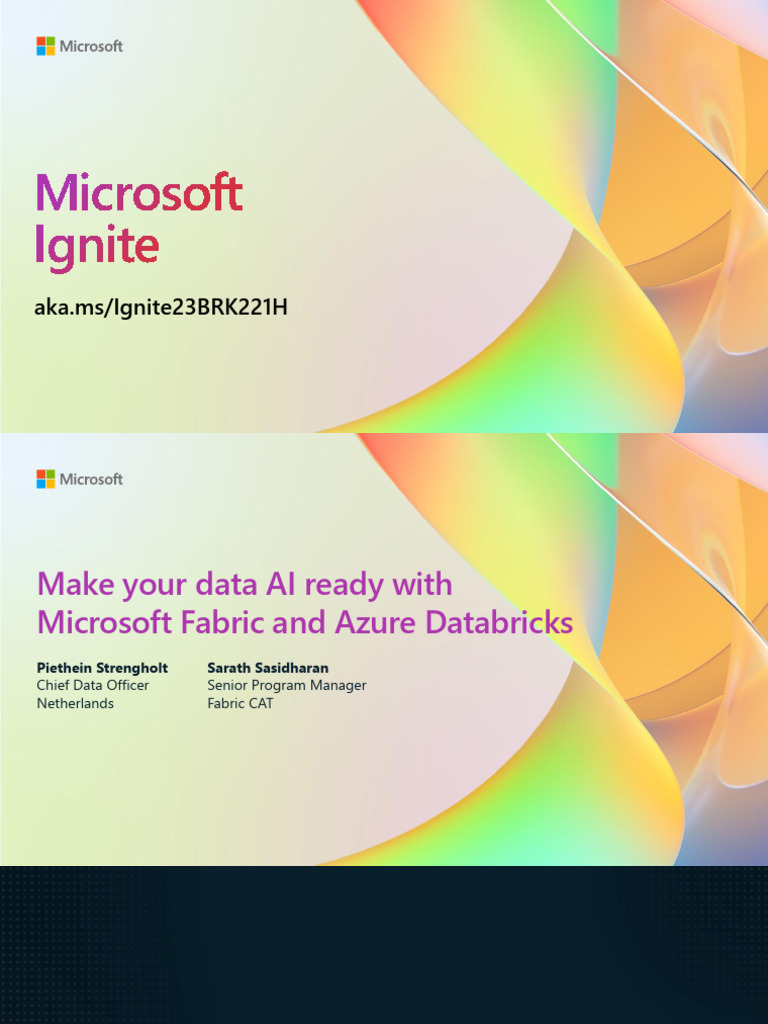 MS Fabric - Summary | PDF | Microsoft Azure | Data
