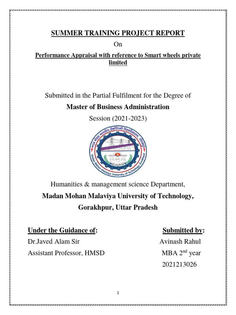Summer Internship Report Updatedddd | PDF