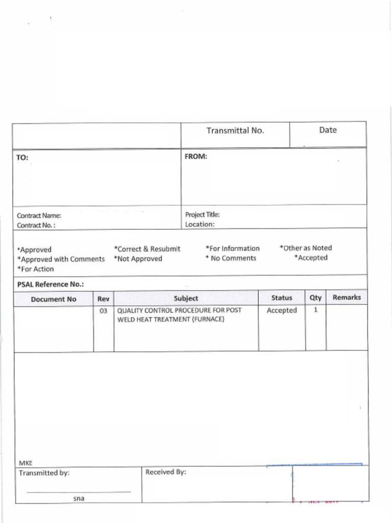Piping PWHT Procedure | PDF