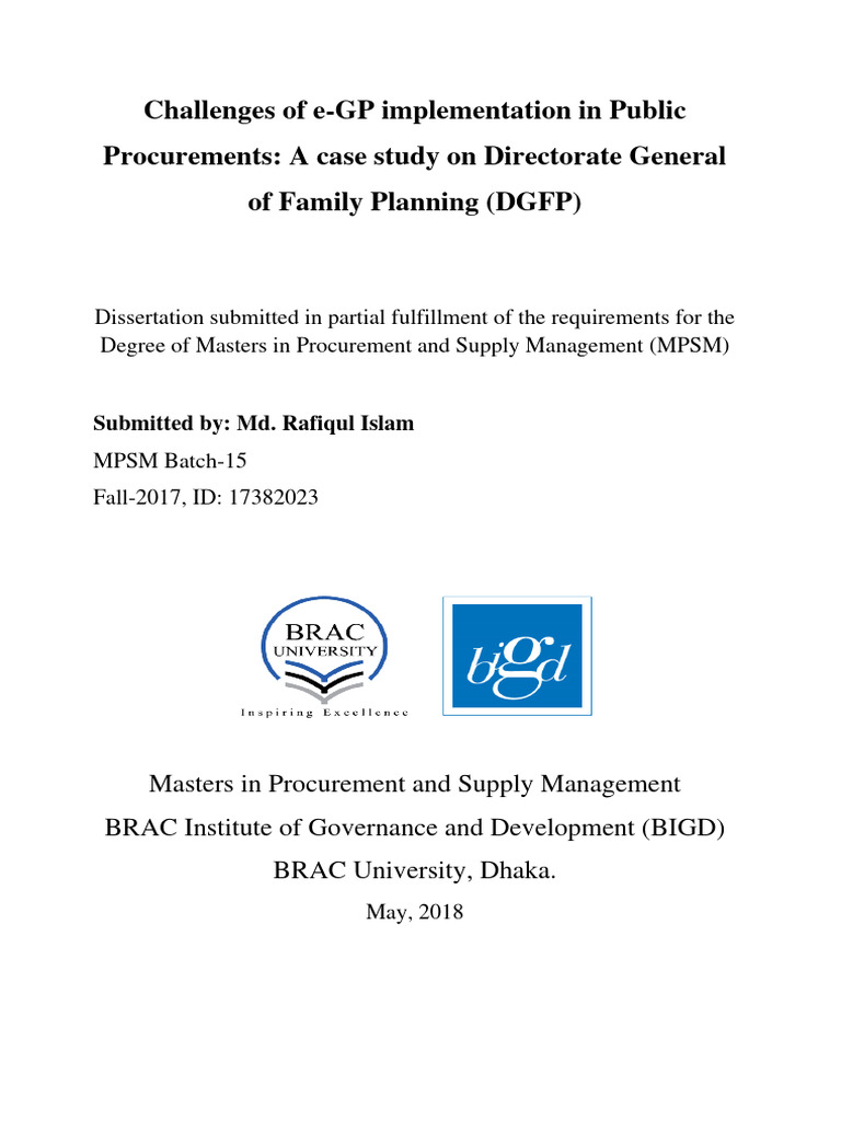 Ermias E-Gp | PDF | Procurement | Economies