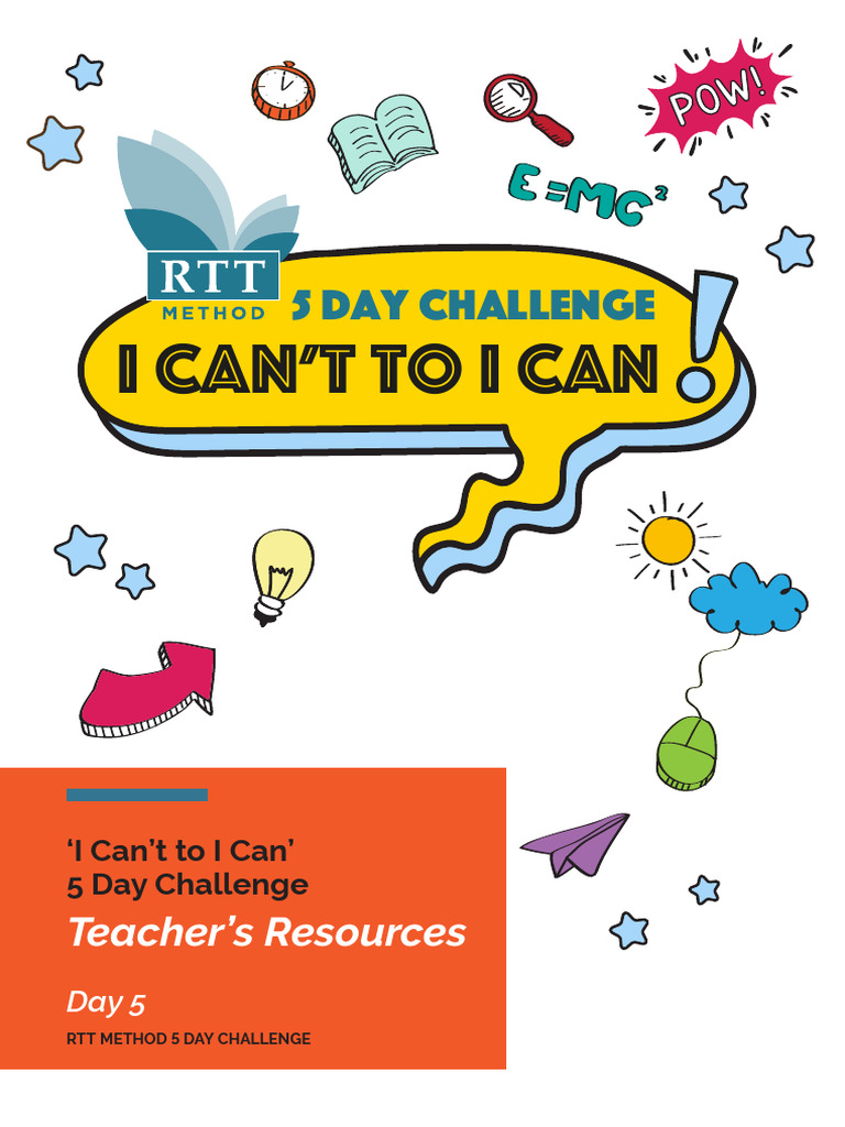 RTT Method - 5 Day Challenge - Day 5 - Review Week - Power Up - V5 ...