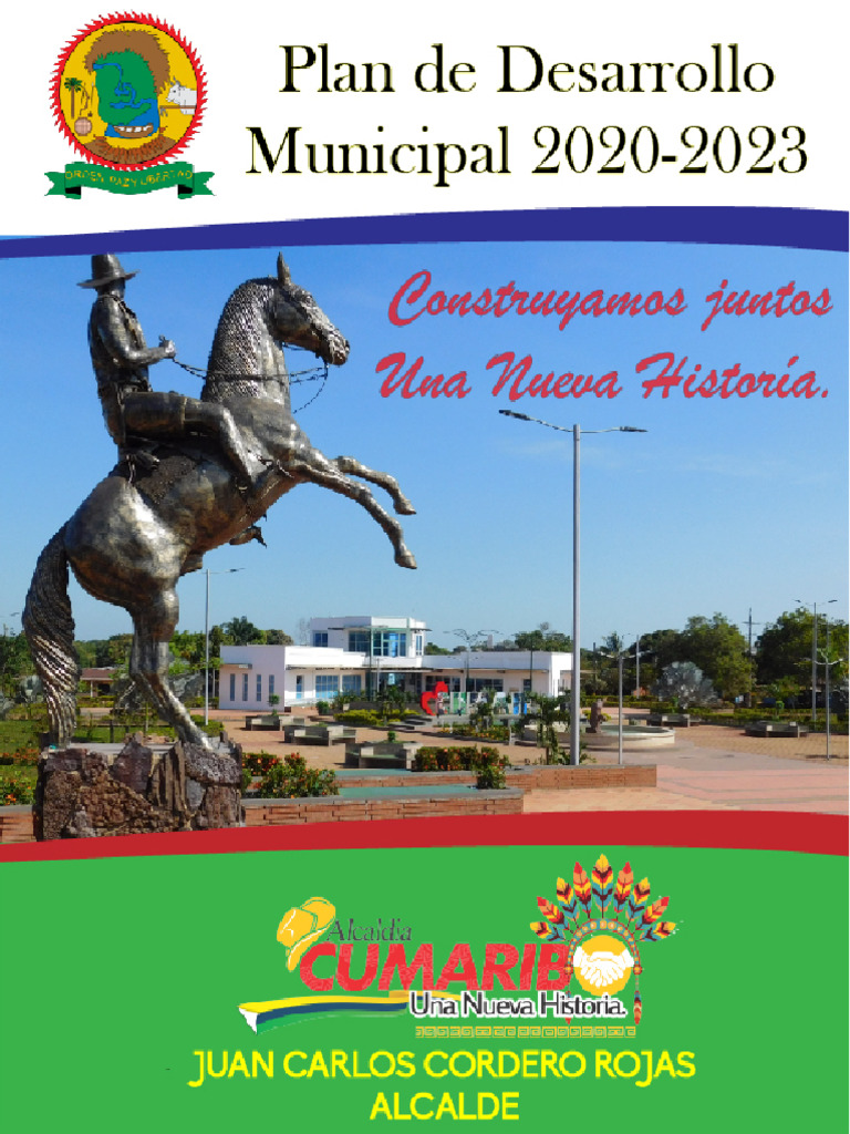 Plan de Desarrollo Municipal Cumaribo | PDF | Colombia | Alcalde