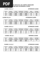 7B Class Timetable 2023-2024 | PDF