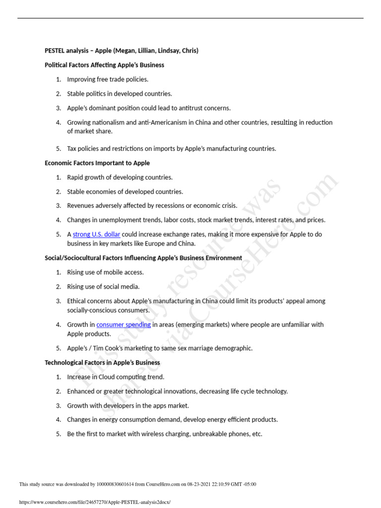 Docx | PDF | Apple Inc. | Corporate Social Responsibility