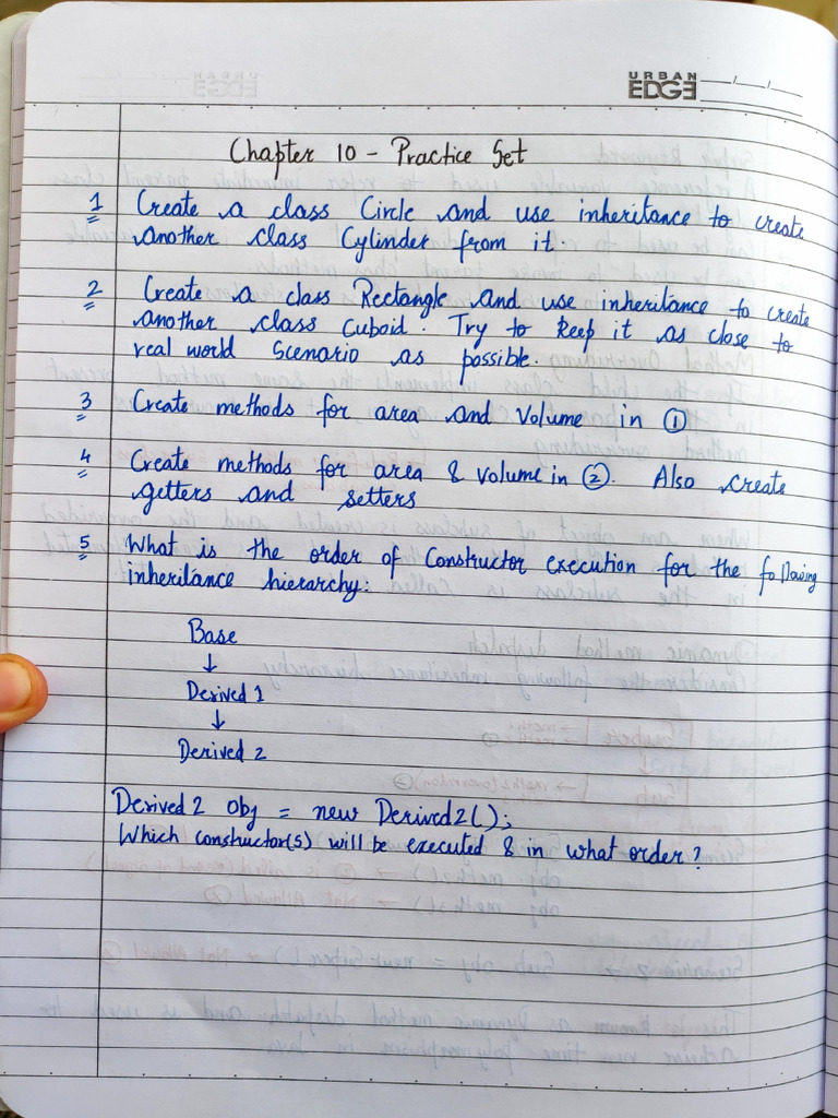 Java Chapter 10 Practice Set | PDF