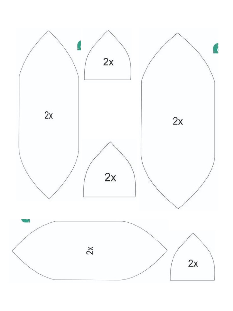 molde orejas de gato | PDF