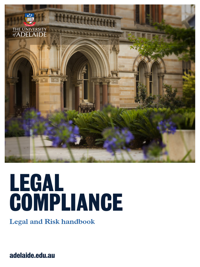 Legal Compliance Handbook Overview | PDF | Regulatory Compliance | Audit