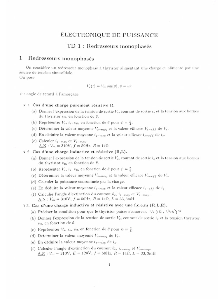 TD Et Exam | PDF