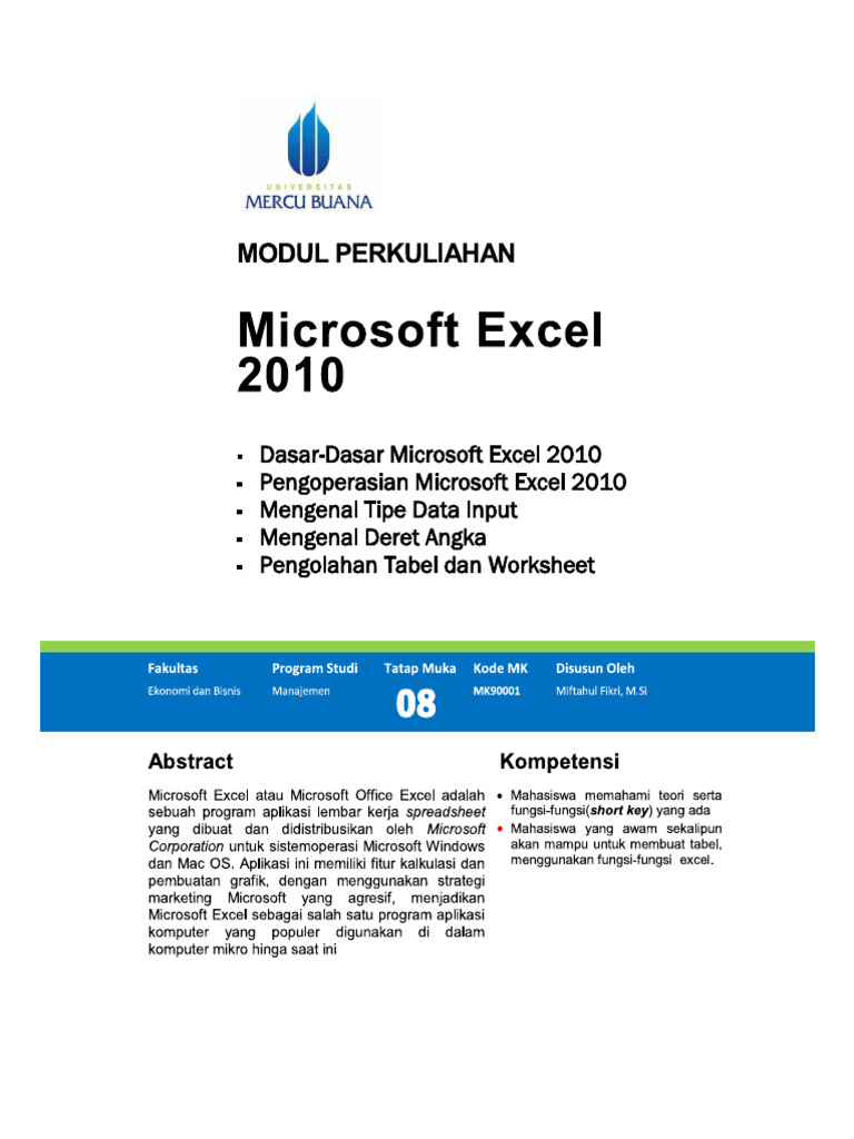 Exel 2010 | PDF