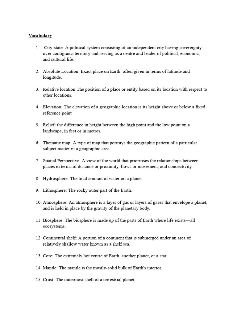 Geography 9th Grade Project | PDF | Earth | Shia Islam