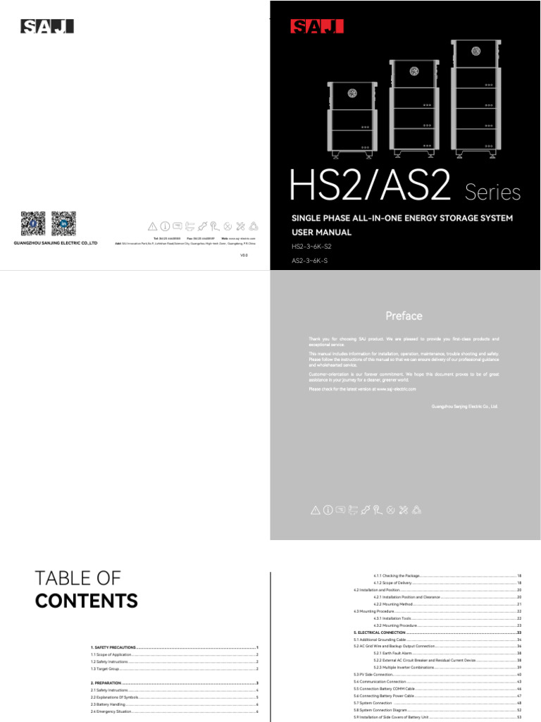 Manual HS2-AS2-3-6K-S2-20230112085130750 | PDF | Explosion | Fires