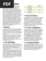 Revised Blood Potency Table for VTM | PDF | Vampires | Tabletop Games