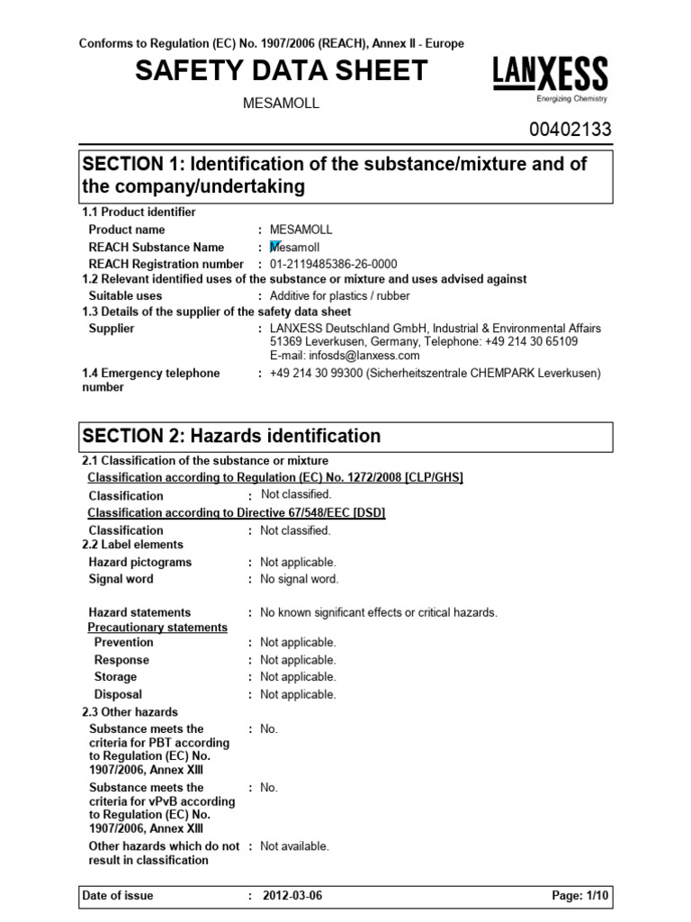 Mesamoll DURR FICHA EM INGLES | PDF | Waste | Environmental Science