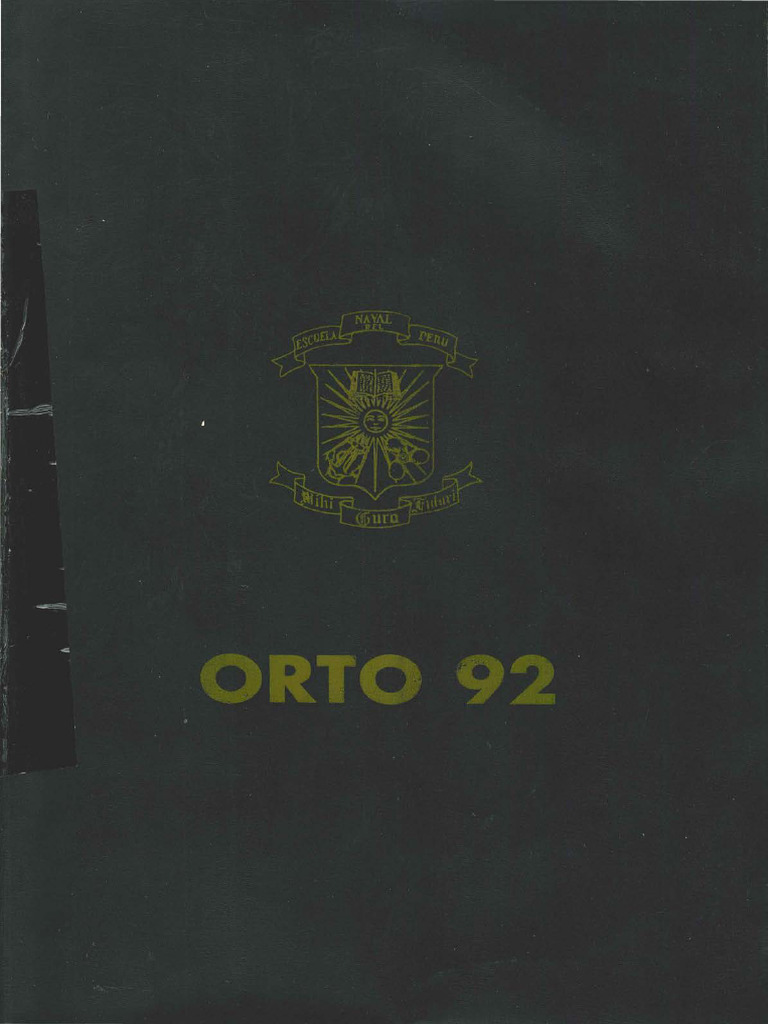 ORTO 1992 | PDF | Capitán (Fuerzas Armadas) | Organización militar