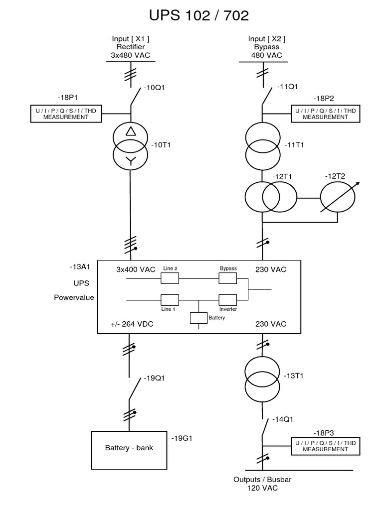 Mimic Diagram 15kva | PDF