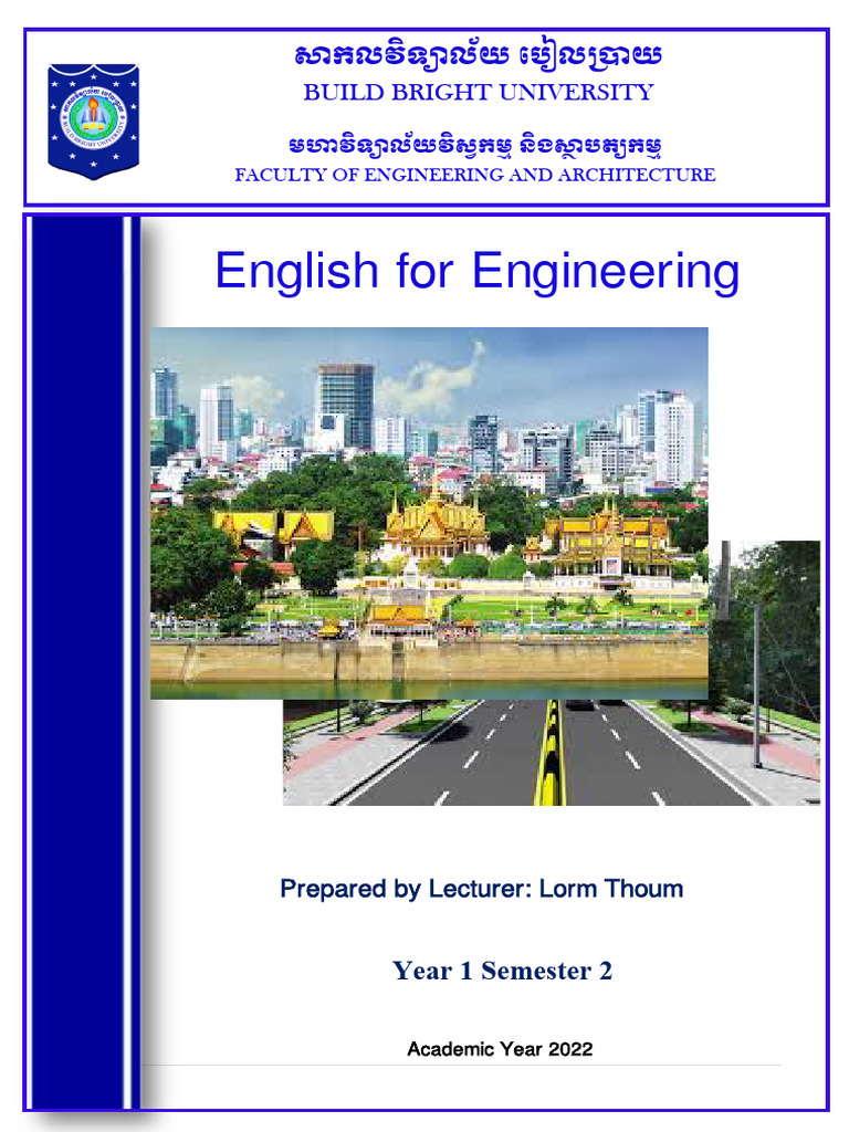 English For Engineering I 2022 | PDF | Road Surface | Foundation ...