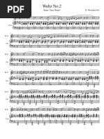 Waltz 2 Shostakovich Sheet Music For Violin (Solo) | PDF | Quartet ...