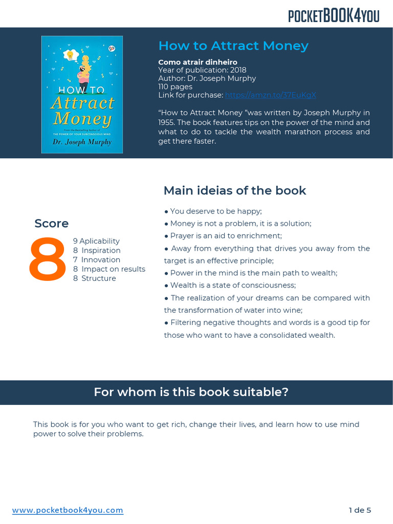 Eng How To Attract Money Dr Joseph Murphy Pdf