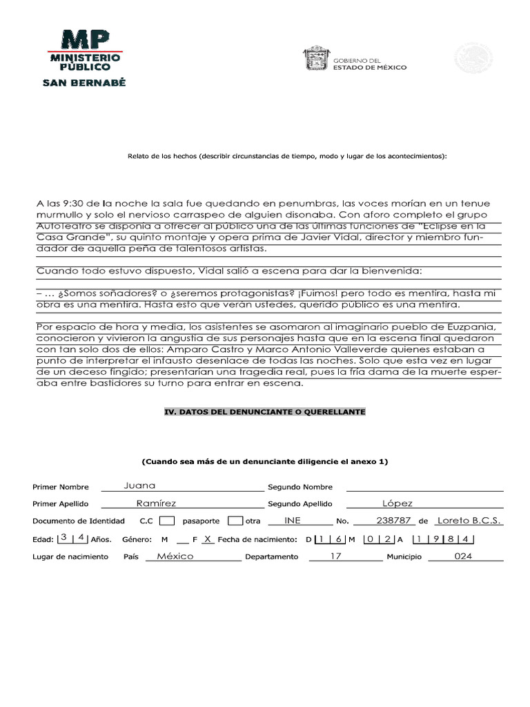 Formatos Judiciales Oficio | PDF