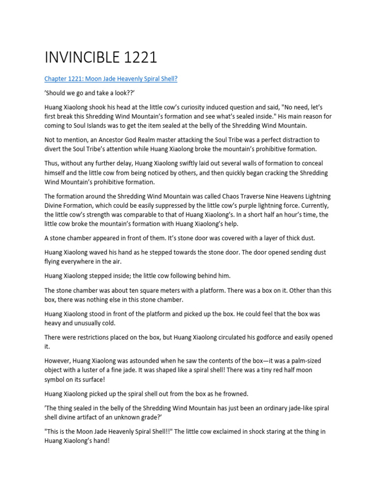 INVINCIBLE 1221-1230 | PDF | Soul | Deities