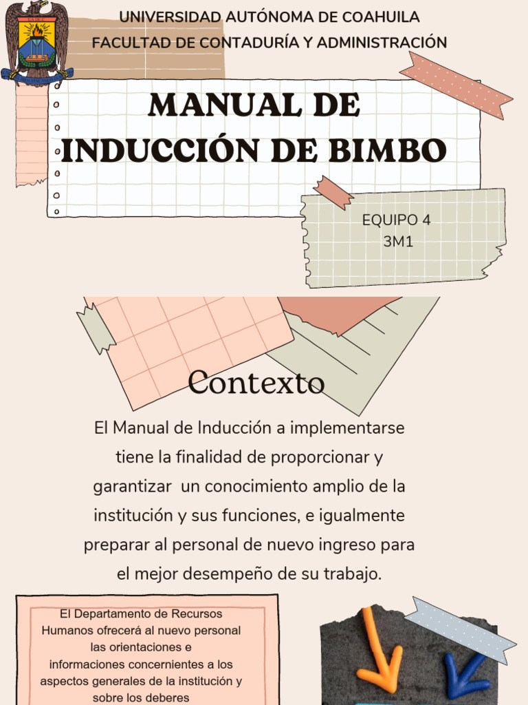 Manual de Inducción de Bimbo | PDF