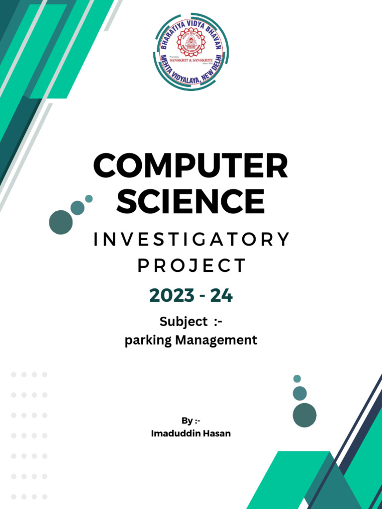 Cs Project | PDF | Databases | Computer Programming Cs Project | PDF | Databases | Computer Programming