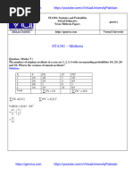 Sta1505 2024 TL103 | PDF | Probability Theory | Statistics