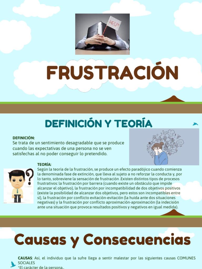 La Frustración | PDF | Las emociones | Comportamiento