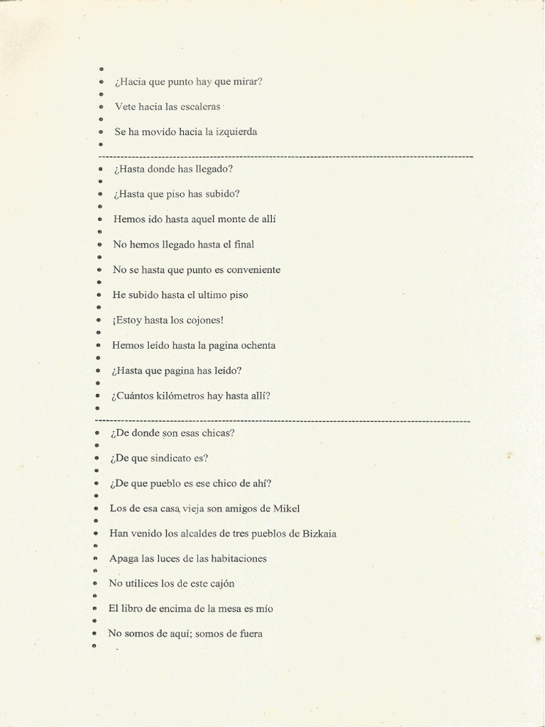 Frases para Traducir 3 | PDF