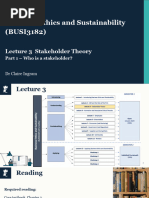 Stakeholder Theory: Edward Freeman (1984) | PDF