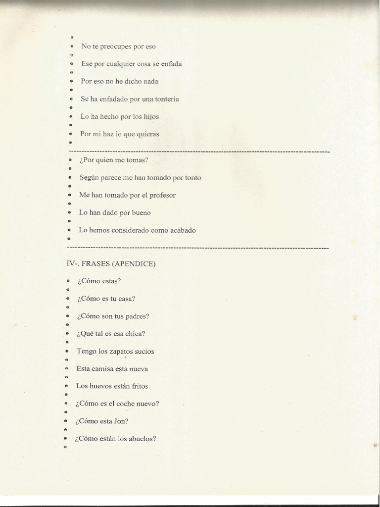 Frases para Traducir 6 | PDF