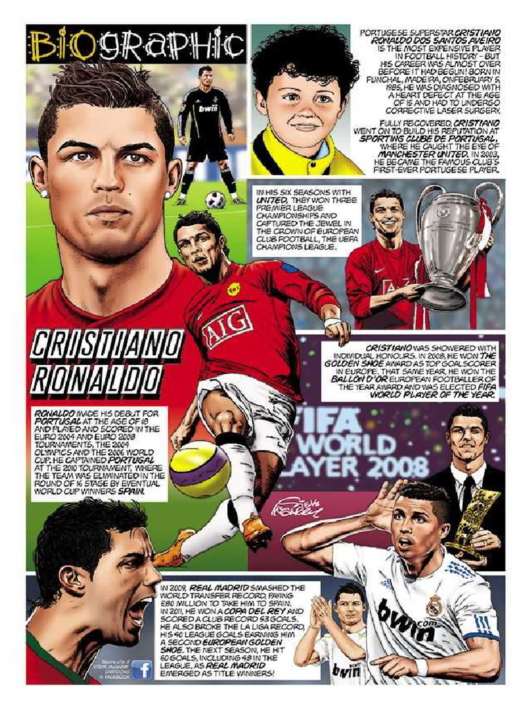 Comic CR7 | PDF