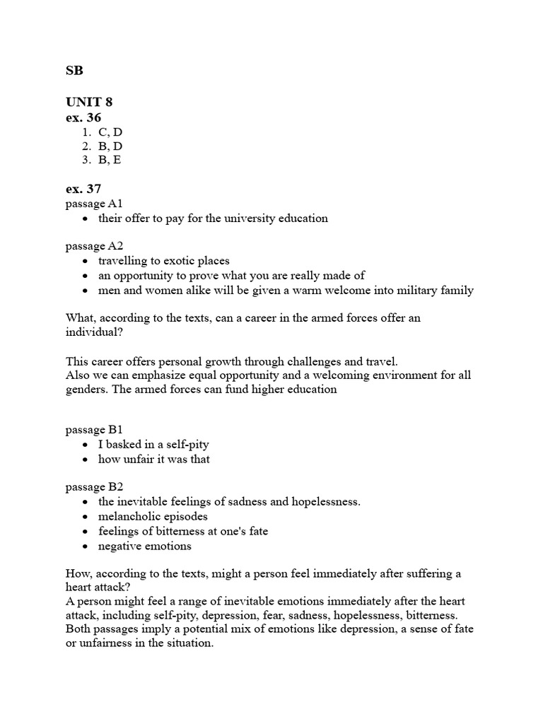 SB Unit 8 Ex. 36 | PDF