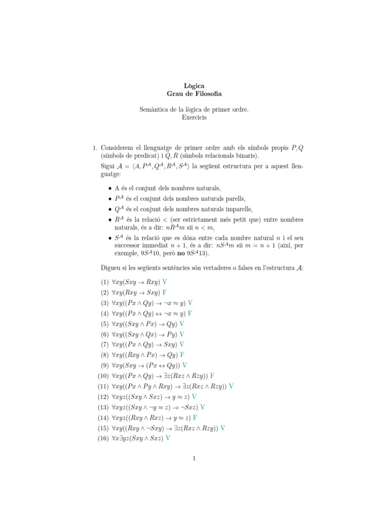 Solucions Exercicis 5 Doc 13 | PDF