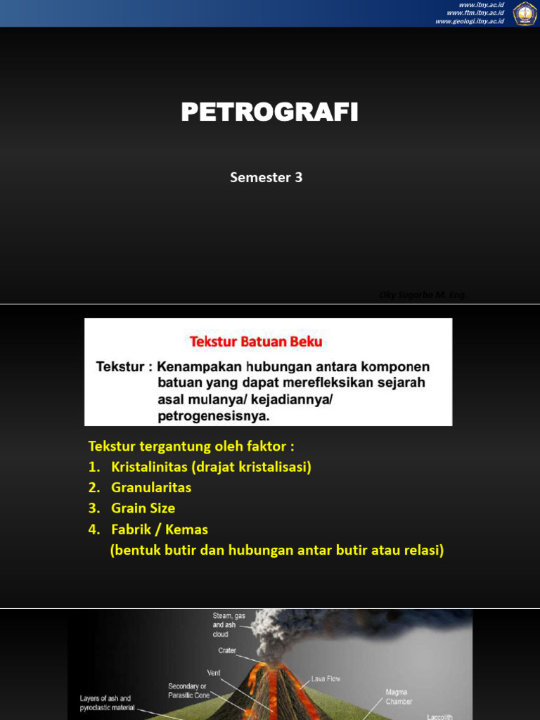 Petrografi 4 | PDF | Sains & Matematika