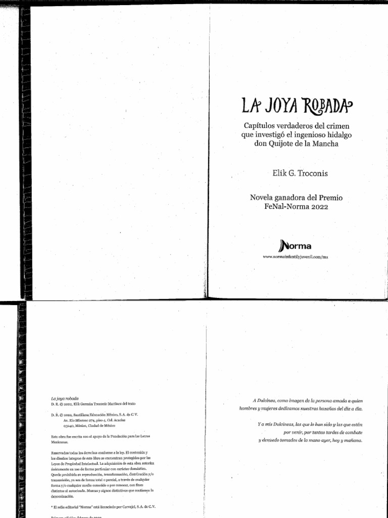 La Joya Robada. | PDF