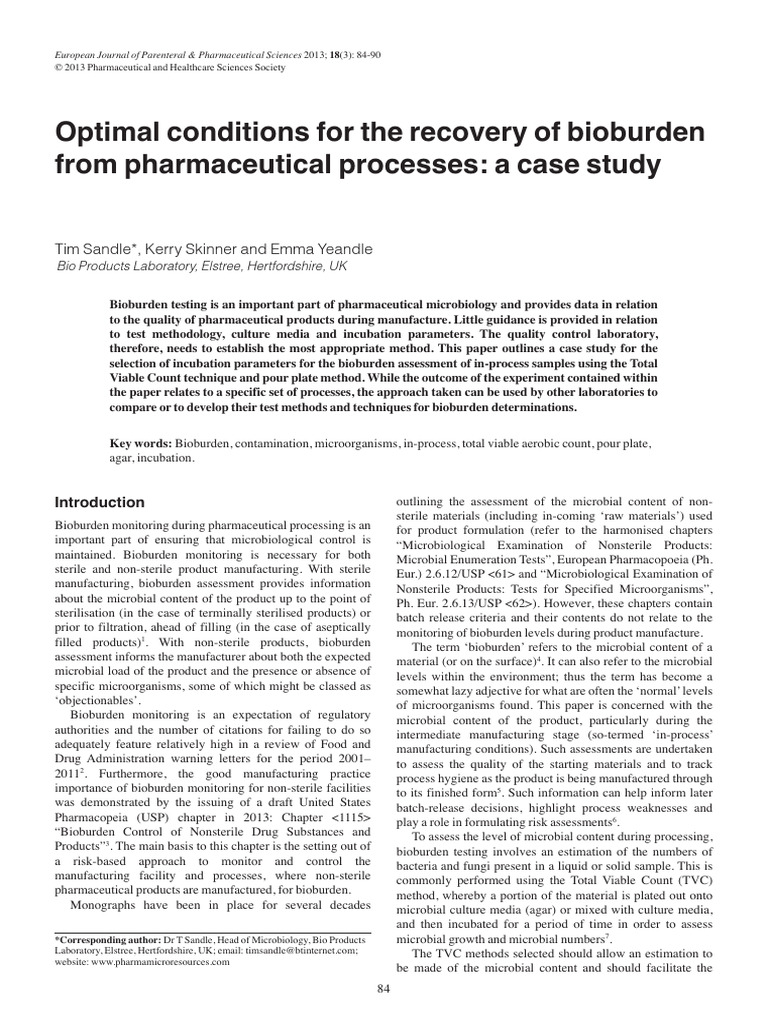 18 3ppsandle 7 EJPPS | Download Free PDF | Colony Forming Unit | Hypothesis