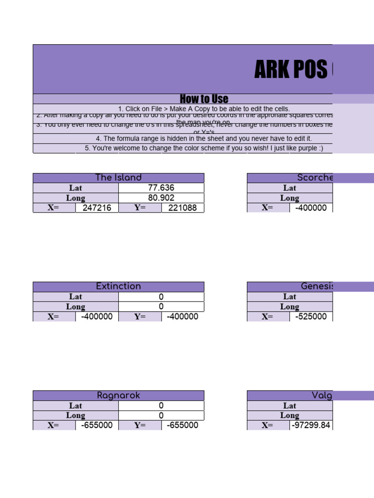 Copia de ARK POS Calculator | PDF | Spreadsheet | Computing