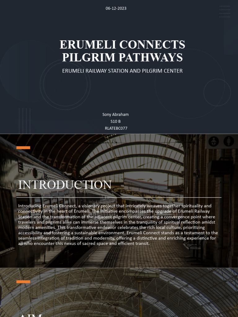 Erumeli Connect: Pilgrim Pathway Upgrade | PDF | Social Science