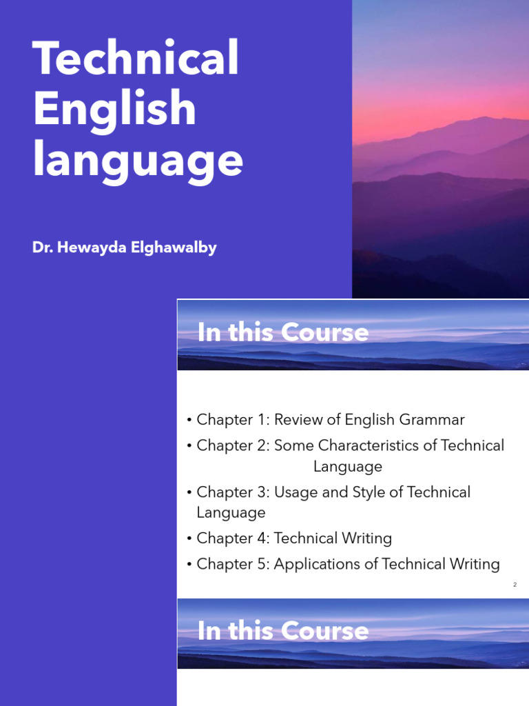 Principles of Technical Writing | PDF | Communication | Grammatical Tense