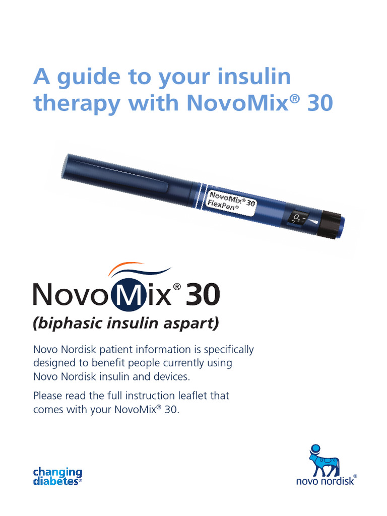NovoMix 30 Patient Leaflet | PDF | Hypoglycemia | Diabetes